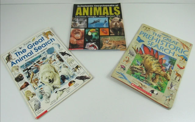 SCHOLASTIC ENCYCLOPEDIA OF Animals Great Prehistoric Great Animal ...