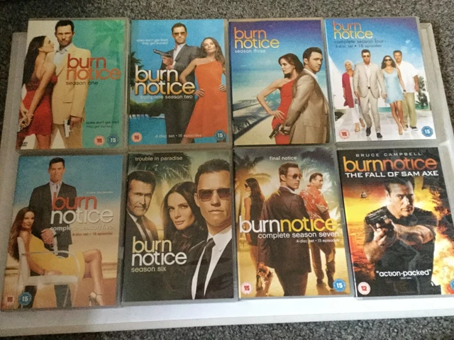 BURN NOTICE THE Complete Collection(Seasons 1-7+The Special)Dvd Boxset ...