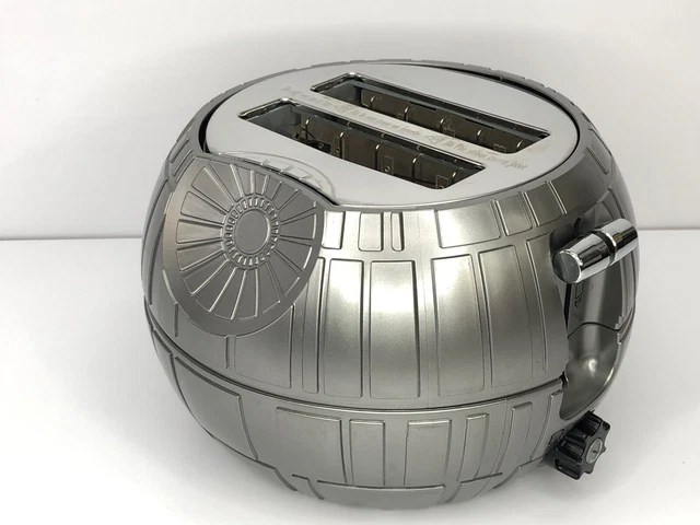 STAR WARS DEATH Star Toaster Model TSTE-SRW-DST 2 Slice Working $21.63 ...