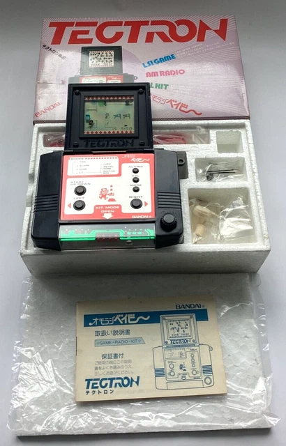 VINTAGE 1983 EXTREMELY RARE BANDAI TECTRON OMORASHI RADIO/KIT/LCD Game ...