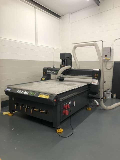 PIRANHA CNC ROUTER Machine 1530 10x5 cnc Router 7.5kw £15,995.00 ...