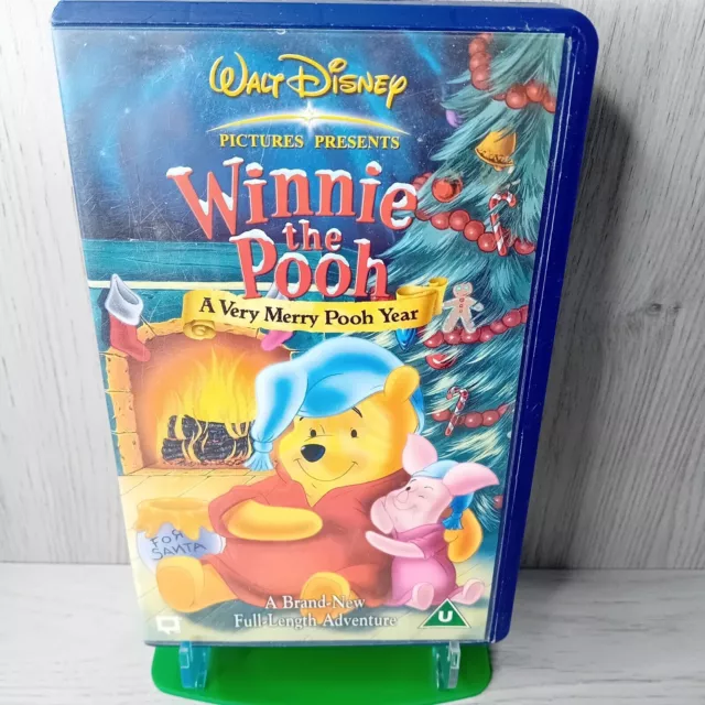 WINNIE THE POOH A Very Merry Pooh Year Vhs Tape - Rare Retro Movie ...