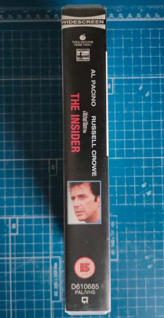 THE INSIDER (WIDESCREEN Ed.) Al Pacino, Russell Crowe (PAL VHS) £4.95 ...
