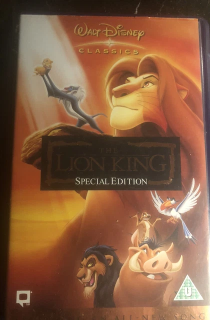 WALT DISNEY LION King Special Edition Vhs 2003 Brand New Sealed Very ...