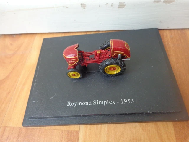 HACHETTE UNIVERSAL HOBBIES 1/43 Classic Reymond Simplex 1953 Tractor ...