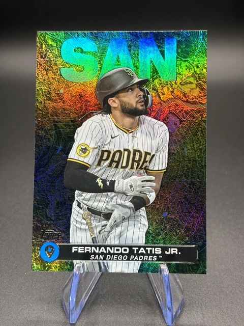 2024 TOPPS SERIES 2 Fernando Tatis Jr City to City bleu #CTC-10 San ...