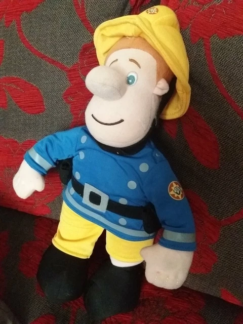 FIREMAN SAM TALKING Soft Plush 14 inch tall £4.50 - PicClick UK