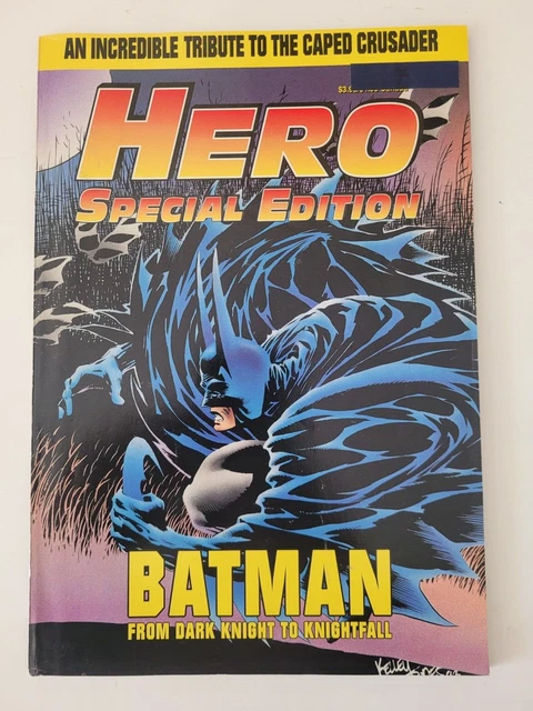 HERO MAGAZINE SPECIAL EDITION #1 October 1993 BATMAN KNIGHTFALL! KELLY ...