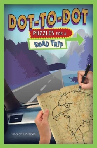 DOT-TO-DOT PUZZLES FOR a Road Trip (Poche) Puzzlewright Junior Dot-to ...