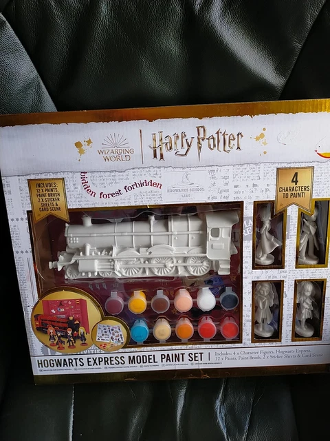 HARRY POTTER HOGWARTS Express Model Paint Set £15.00 - PicClick UK