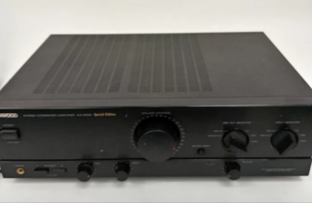 KENWOOD STEREO INTEGRATED Amplifier KA-3020 Special Edition Black ...
