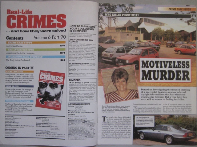 REAL-LIFE CRIMES MAGAZINE Issue 90 - Motiveless Murder Who killed Penny ...