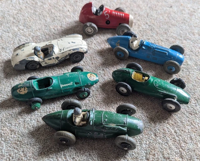 VINTAGE TOY RACING Cars 1950/1960,s - Crescent, Dinky, Corgi, Schuco £ ...