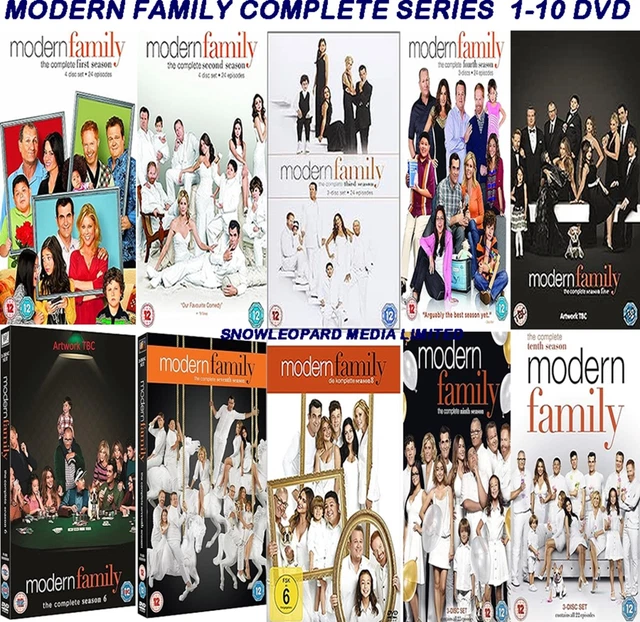 MODERN FAMILY COMPLETE SERIES 1-10 DVD Collection Season 1 2 3 4 5 6 7 ...