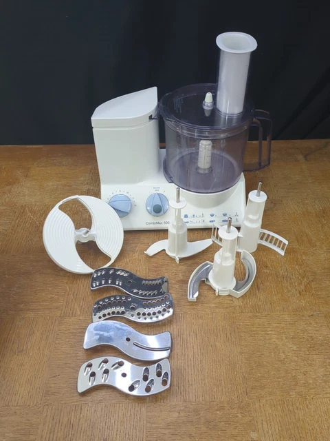 BRAUN COMBIMAX 600 Food Processor w/ Accessories - TESTED $116.96 ...