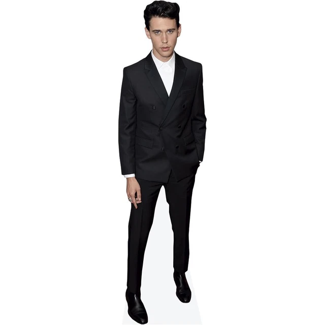 AUSTIN BUTLER (BLACK Suit) Silhouette en carton Grandeur Nature EUR 67 ...