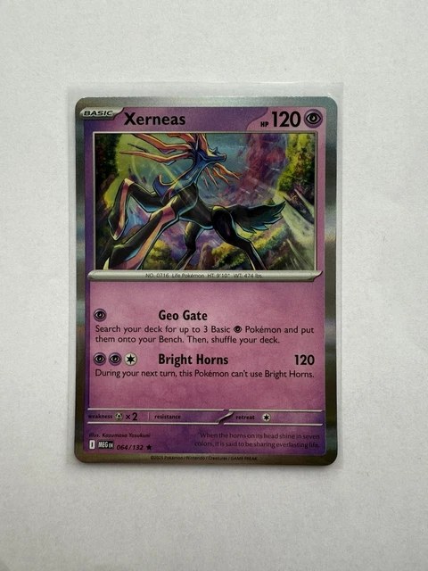 POKÉMON TCG MEGA Evolution Xerneas 064/132 Holo Rare $5.54 - PicClick CA