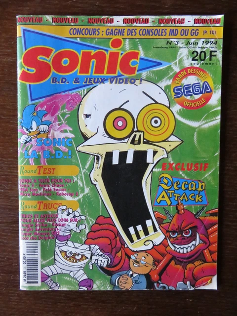 MAGAZINE SONIC DECAP Attack EUR 5,00 - PicClick FR