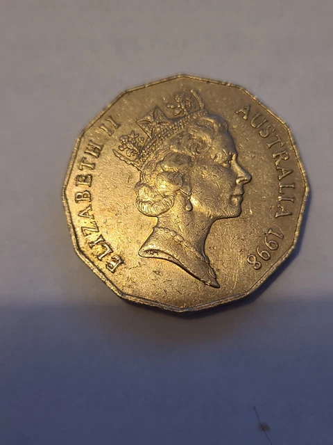 1998 AUSTRALIAN 50 Cent 50c Coin - Bicentenery of Bass and Flinders ...