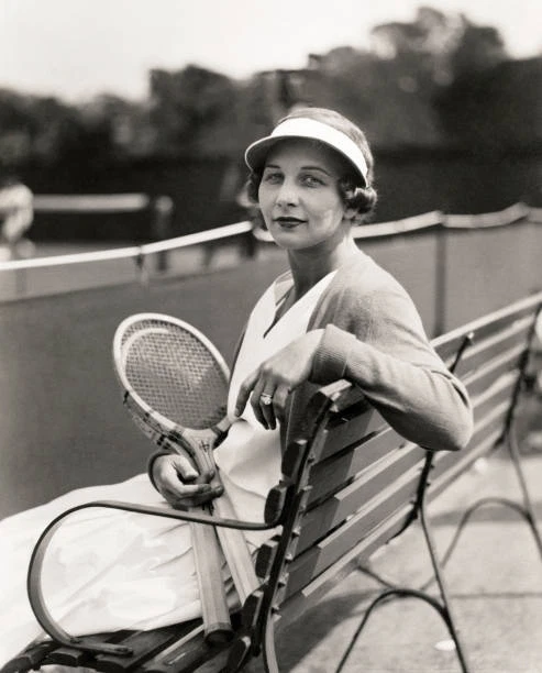 AMERICAN TENNIS PLAYER Helen Wills Moody who won 39 Grand Slam tit- Old ...