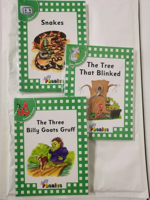JOLLY PHONICS READERS Level 3 Complete Set (in print letters) 18 Books ...