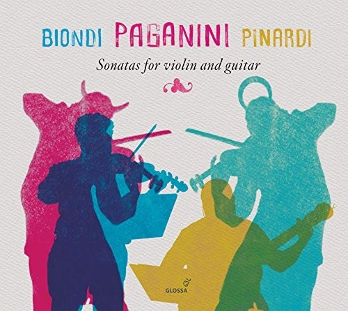 GCD923410 FABIO BIONDI; Giangiocomo Pinardi Niccolo Paganini - Sonatas ...