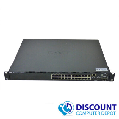 DELL POWERCONNECT 5524P 24 Port PoE Gigabit 2x 10G SFP+ Managed ...