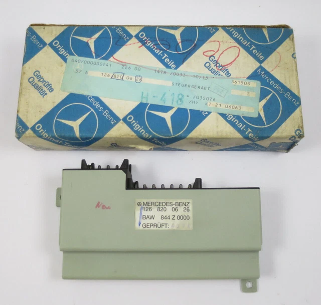 ORIGINAL MERCEDES BENZ R107 W124 W126 warning system control unit ...