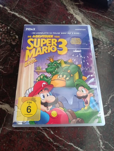 DIE ABENTEUER VON Super Mario Bros. 3 DVD Die Komplette Serie Pidax ...