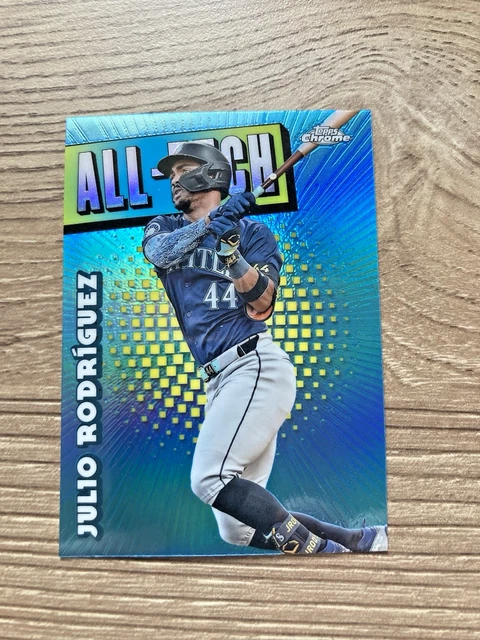 2025 TOPPS CHROME All Etch Julio Rodriguez #CAE – 15 Mariners Rad Card ...