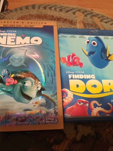 Finding Nemo Finding Dory 2 Movie Collection Blu Ray £14 36