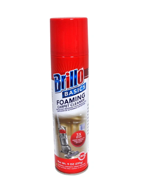 BRILLO BASICS MOUSSANT Nettoyant Moquette 266ml EUR 5,71 - PicClick FR
