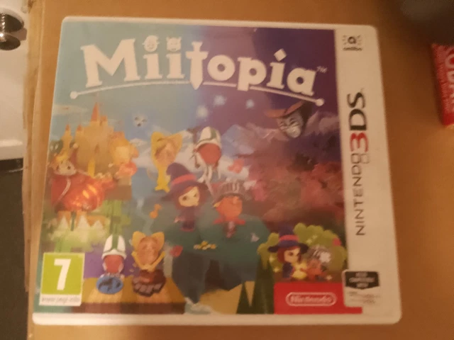 MIITOPIA - NINTENDO 3DS - Complete with Cartridge, Case and Inserts £10 ...