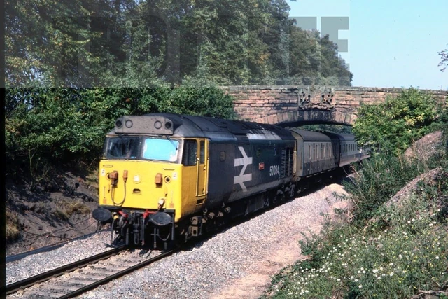 35MM SLIDE BR British Railways Diesel Loco Class 50 50034 Kenilworth ...