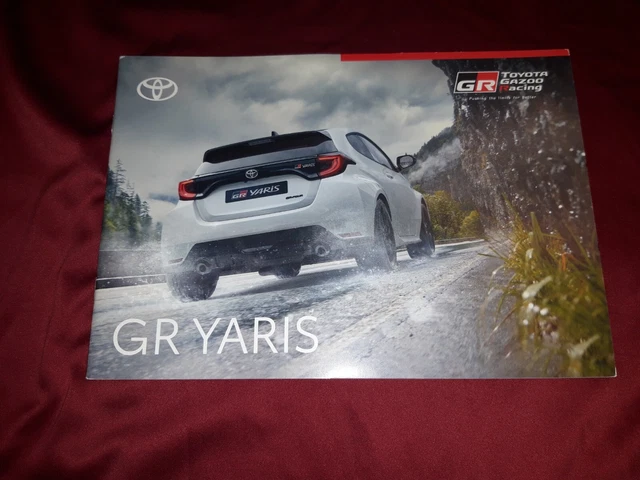 2021 TOYOTA GR Yaris Prospekt Brochure Catalogue Catalog DEUTSCH / SCHWEIZ A 1 EUR 8,99 ...