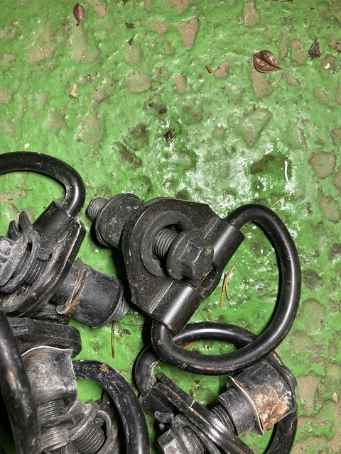 6 GENUINE FORD Transit Custom/Ford Transit Floor Lashing Rings/Load ...