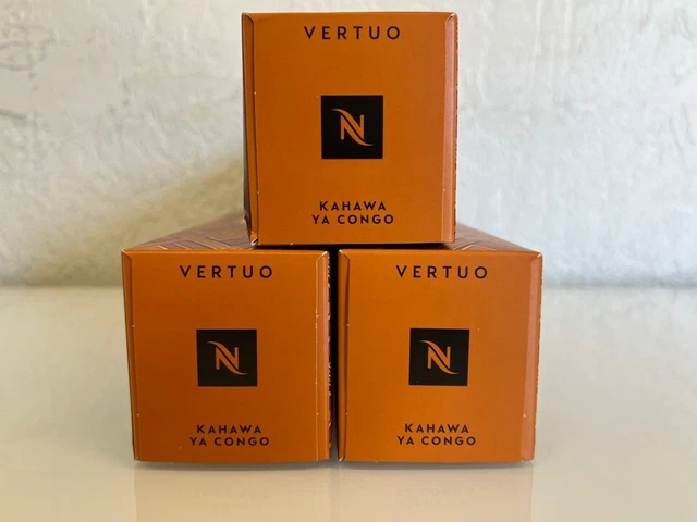 NESPRESSO VERTUO REVIVING Origins Organic Kahawa Ya Congo 30 Capsules ...