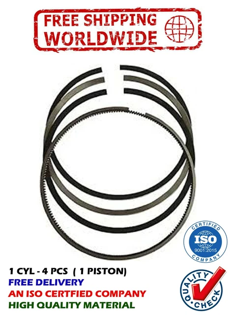 PISTON RINGS SET 127mm STD for LEYLAND TRUCK ENGINE LY04 £40.66 ...