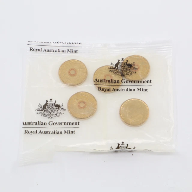 2015 ROYAL AUSTRALIAN Mint 5 Coin $2 Two Dollar Remembrance Day Mint ...
