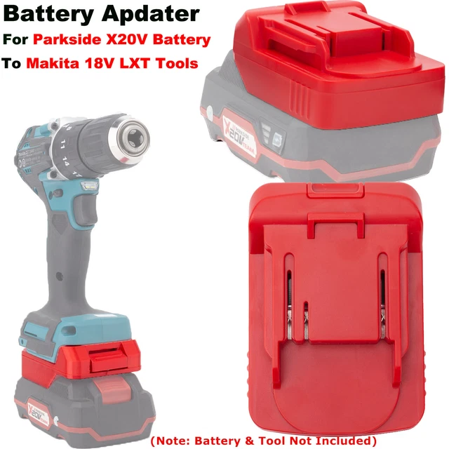 FOR LIDL PARKSIDE X20V Li-ion Battery Adapter Convert to MAKITA 18V LXT ...