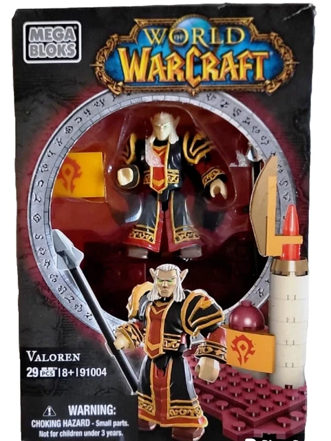 WORLD OF WARCRAFT VALOREN Blood Elf 91004 2012 New sealed box Mega ...