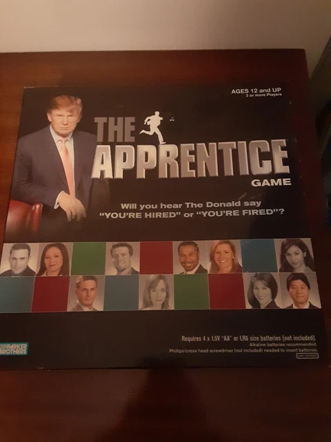 2004 &TALKING& DONALD Trump THE APPRENTICE elektronisches SPIEL Neu EUR ...