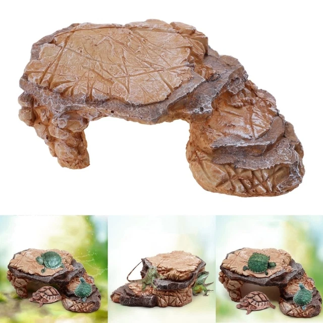 REPTILE RESIN HIDES Cave Turtles Rock Hideout House Lizard Hiding Spot ...