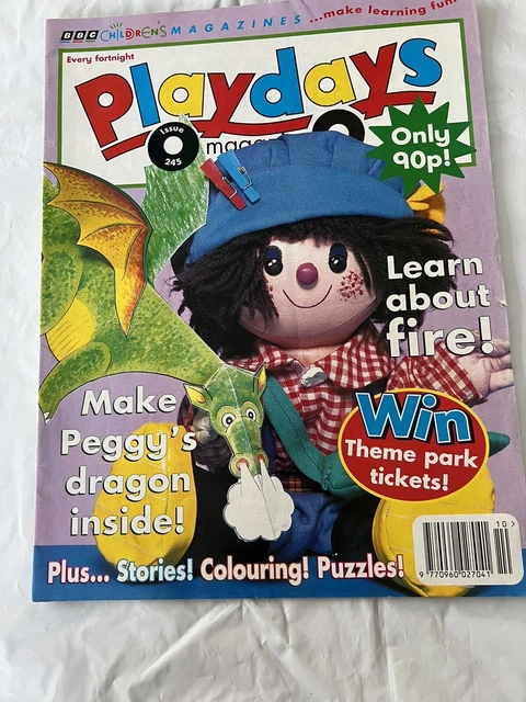 BBC CHILDREN'S PLAYDAYS Magazine Issue 245 6th-19th March 1996 £10.00 ...