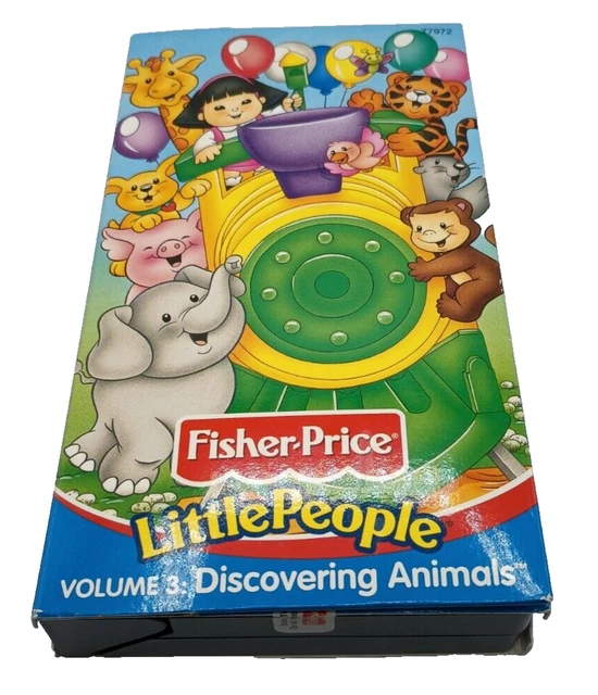 FISHER PRICE LITTLE People Discovering Animals Volume 3 VHS Tape ...