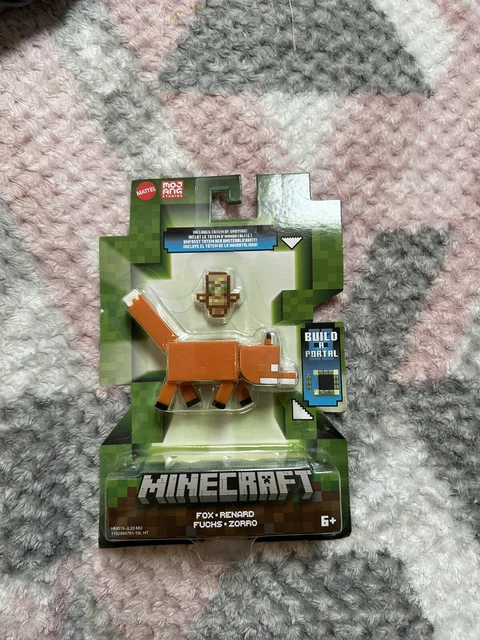 MATTEL MINECRAFT build a portal FOX FIGURE 3.25 Inches £15.99 - PicClick UK