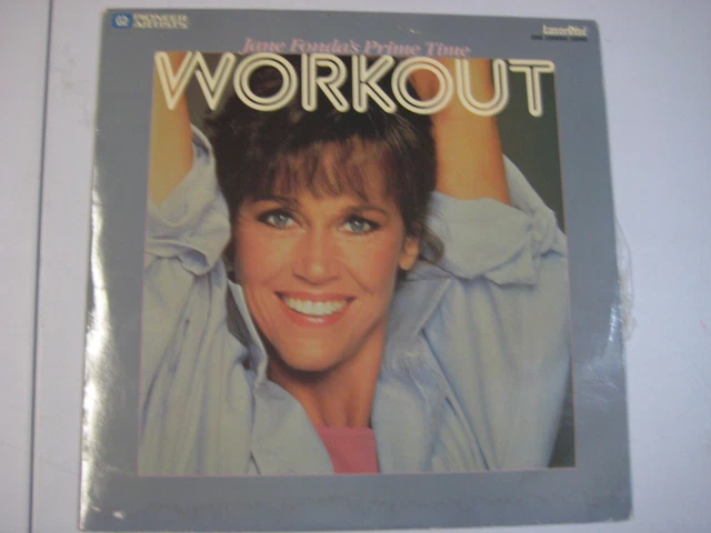 JANE FONDAS PRIME Time Workout Laserdisc 1984 Barre Aerobics Abdominals £11.63 - PicClick UK