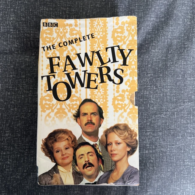 FAWLTY TOWERS THE Complete Set - VHS 1998 Collectors Box 448 Minutes 4 ...