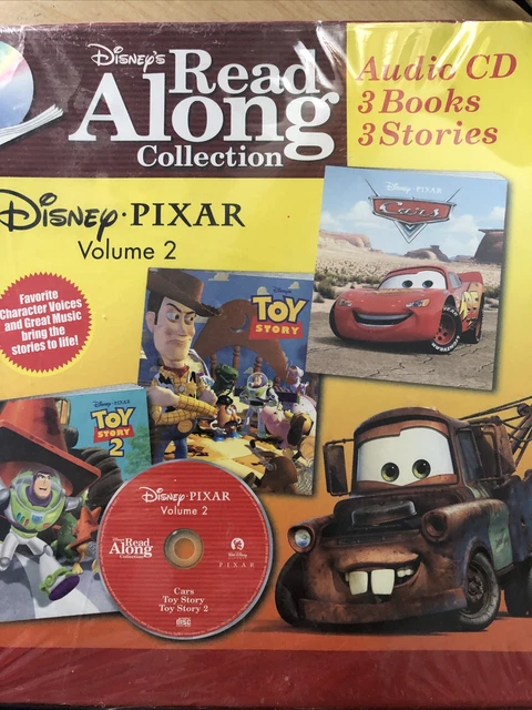 DISNEY READ ALONG Pixar CD Toy Story & Cars NEW SEALED Buzz Woody ...