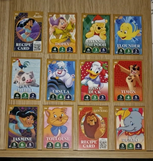 MORRISONS CHRISTMAS DISNEY Trading Cards - Opened - Individual Cards ...